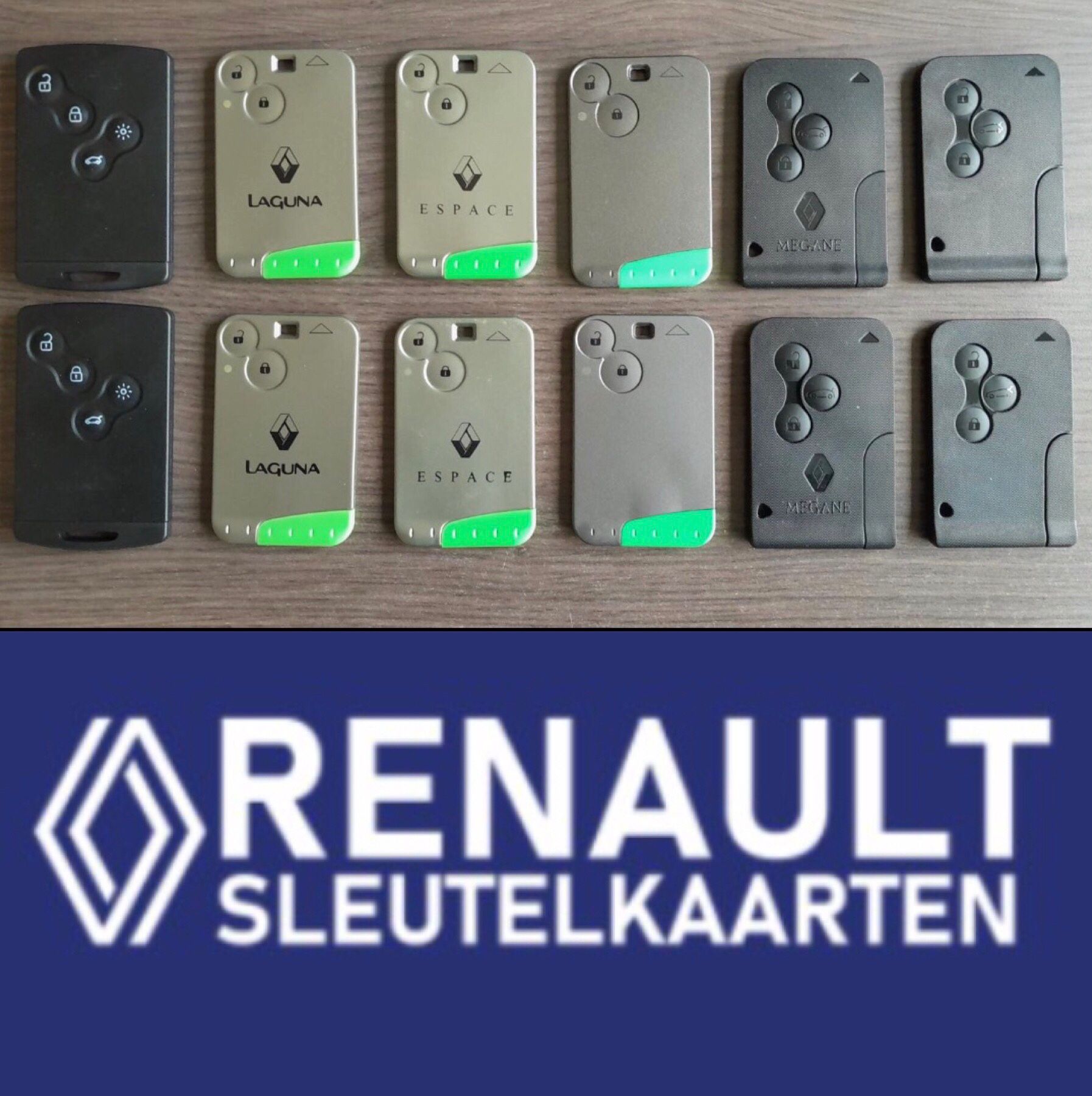 Renault keycard inleren | Sleutelkaart niet herkend?